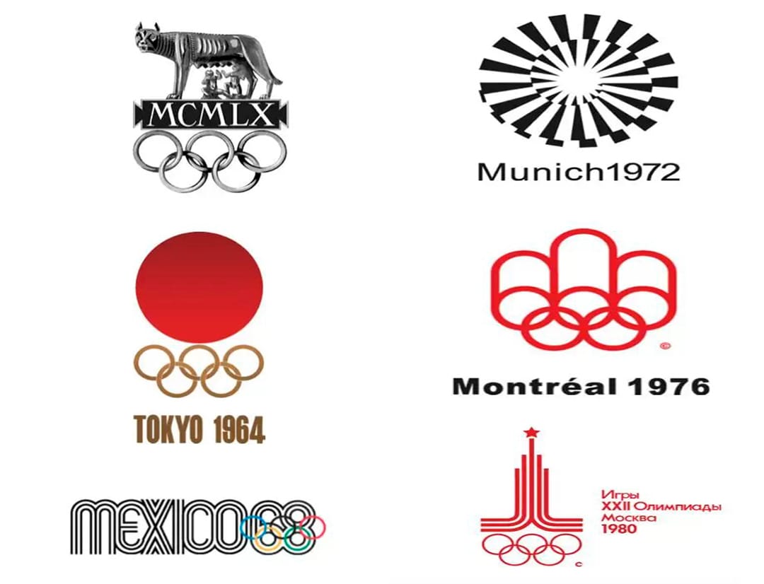 El logo de los Juegos Olímpicos y su historia ¡Conócela! - The Color Blog