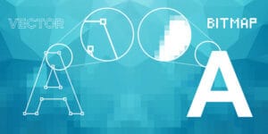 Diferencia una imagen vectorial y mapa de bits - The Color Blog