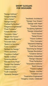 Slogans for design. Unlimited ideas - The Color Blog